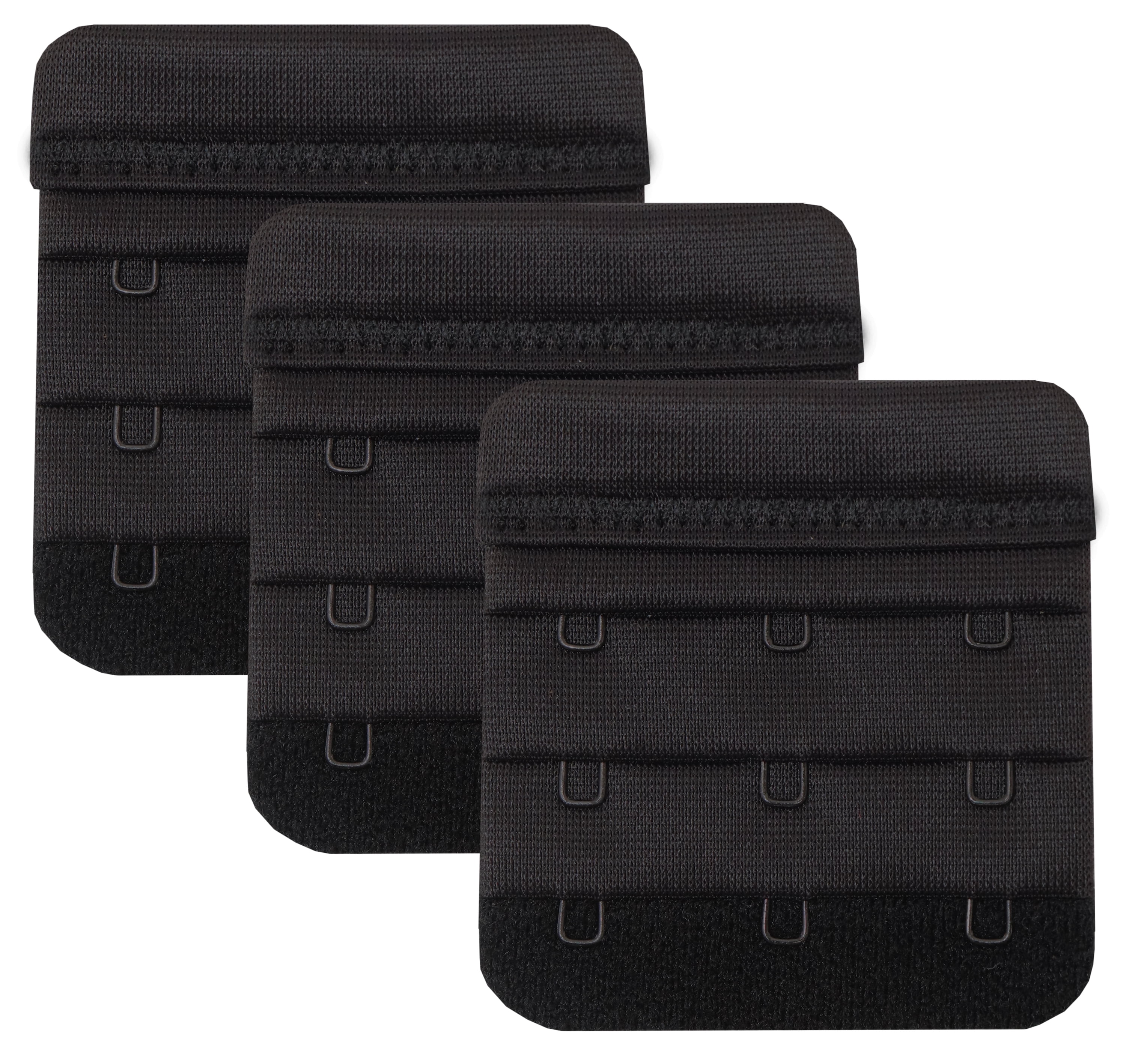 Women's Bra Extenders 3 Hook, Soft and Comfortable Bra Strap Extension ...