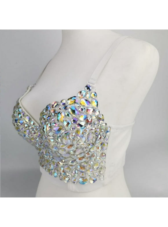 Rhinestone Bra