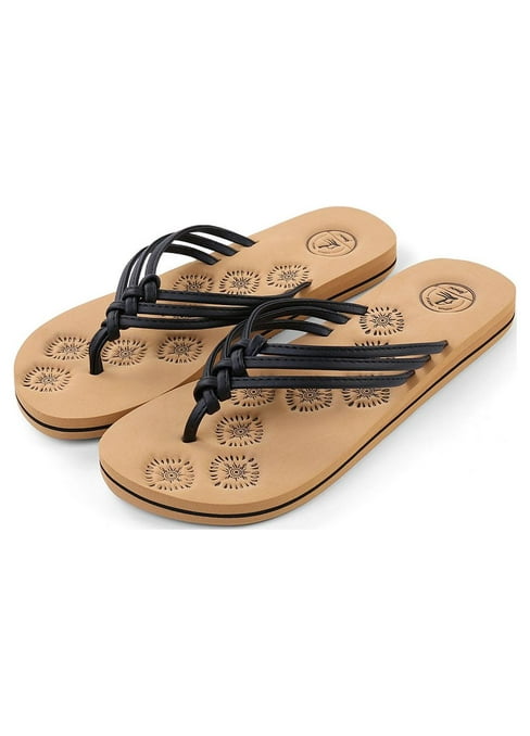 Dakaela Flip Flops For Women Summer Beach Orthpedic Slide Slippers