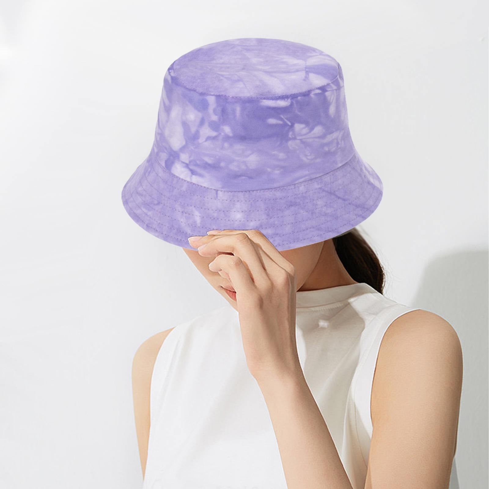 Women's Bucket Hats Bucket Packable Beach Mens Side Hats Summer Double ...