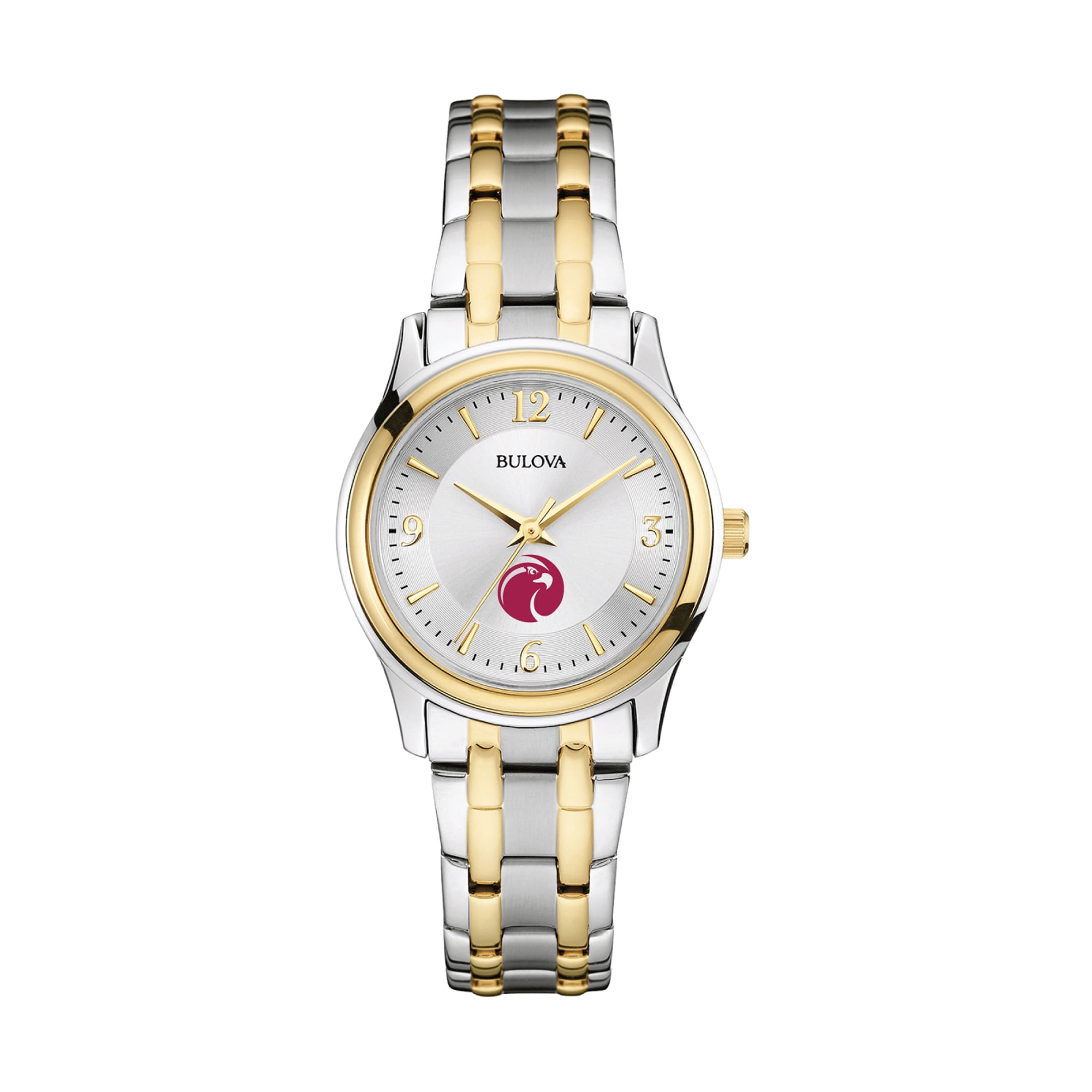 Women's Bulova Silver Seattle Pacific Falcons Two-Tone Stainless Steel ...
