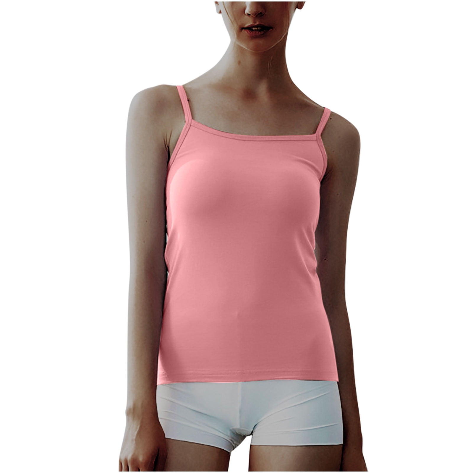 Women's Camisole Tops Plus Size Sleeveless Slim Fit Vest Top Women 2024 ...