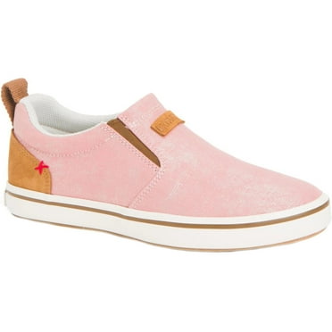 Chaps Women’s Fairwinds Canvas Slip-On Boat Shoes, Sizes 6-11 - Walmart.com