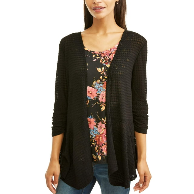 Women's Cardigan 2fer - Walmart.com