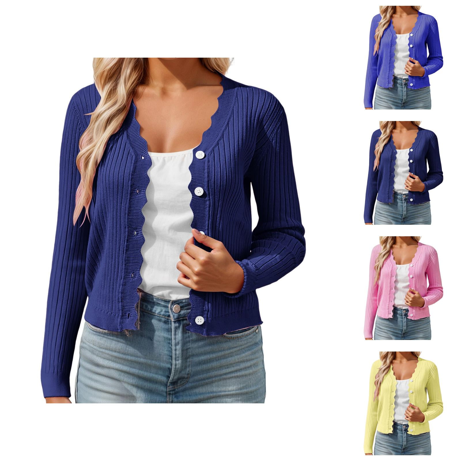 Women's Cardigan Stylish V Neck Design For Everyday Wear Perfectly ...