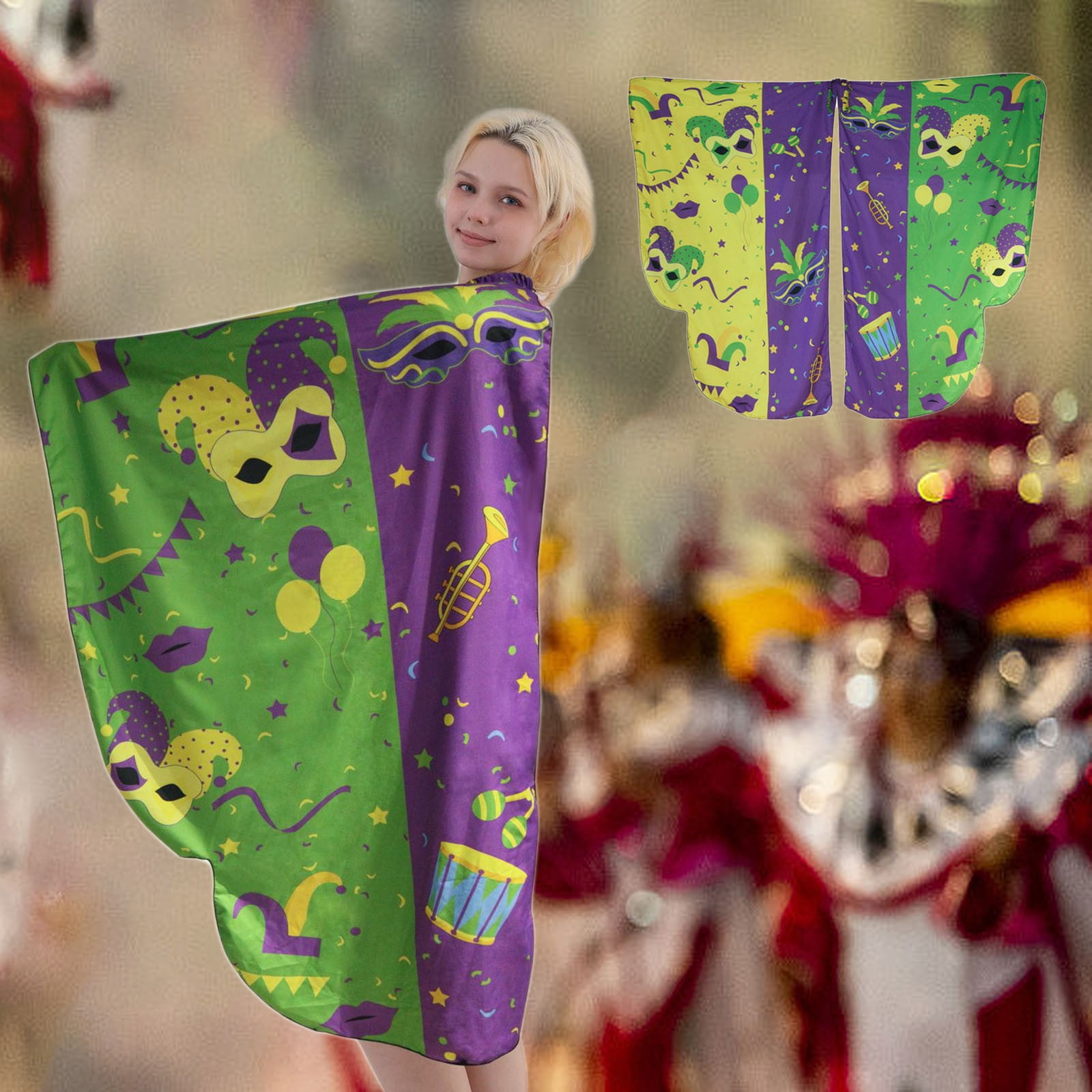 Women's Carnival Cape, Adult Superhero Capes and Masks for Teenagers ...