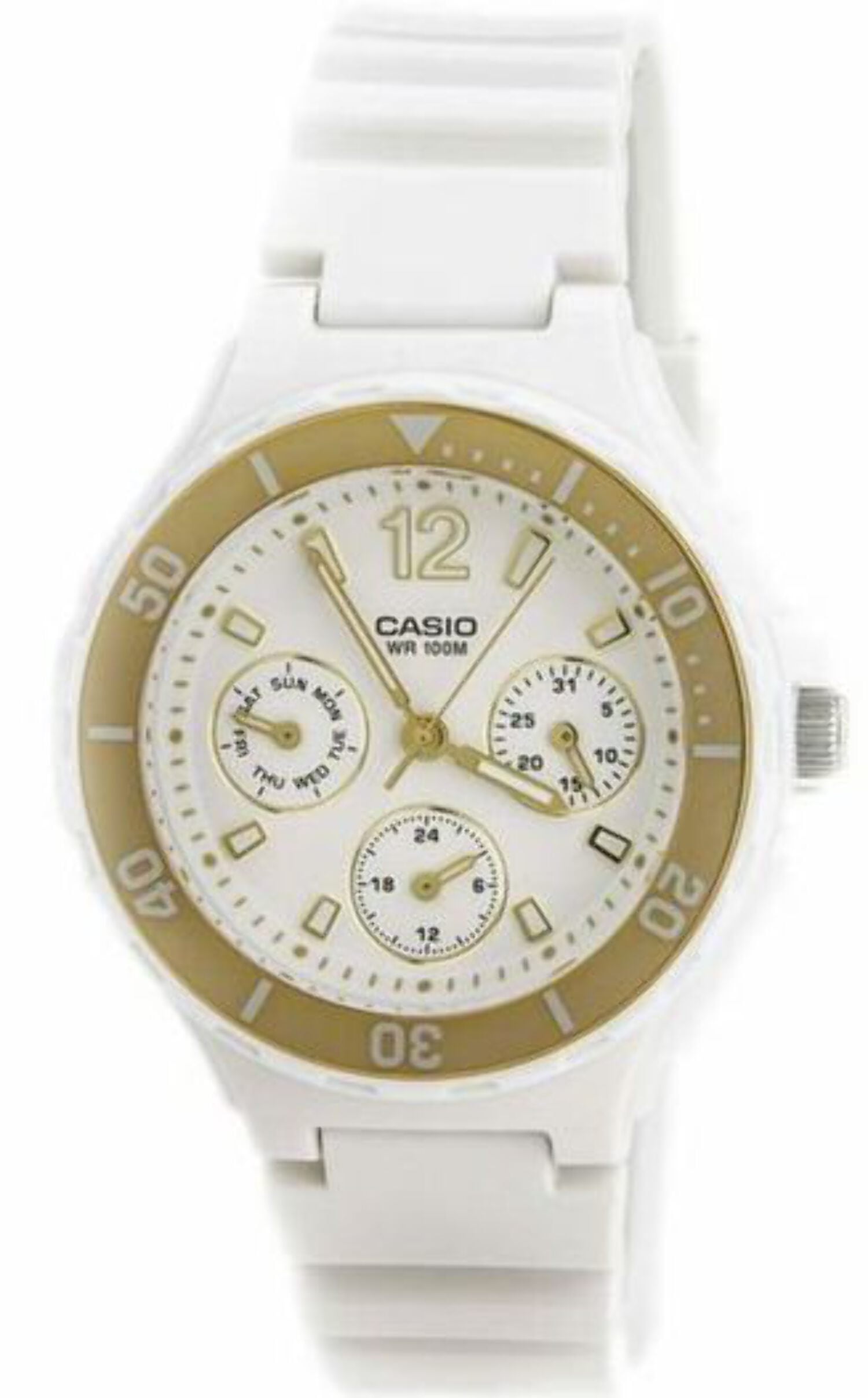 Women's Casio White Classic Resin Band Watch LRW250H-9A1 - Walmart.com
