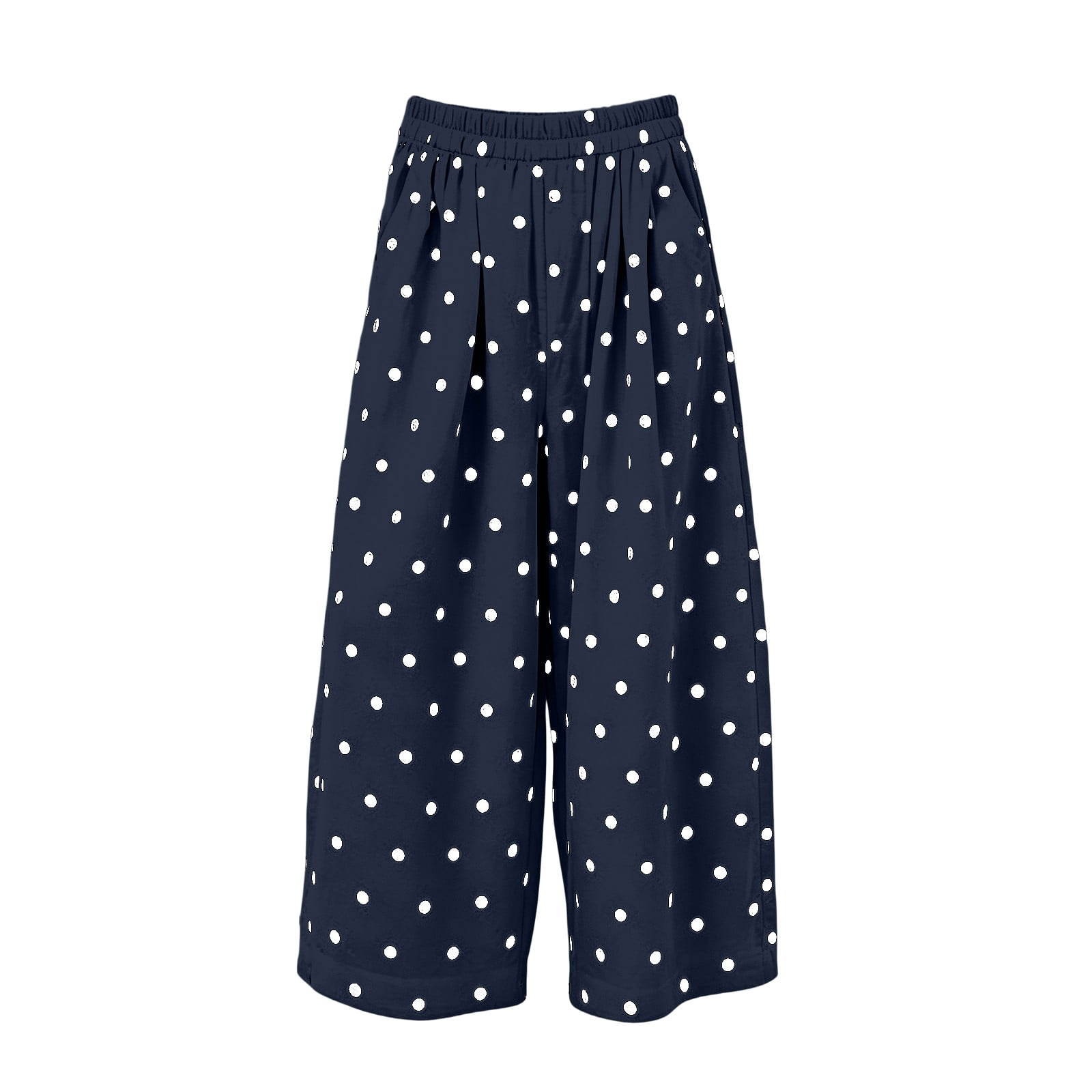 Women's Casual Pants 2026 Fashion Summer Cotton Linen Elastic Waist ...