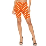 Women's Casual Polka Dot Printed Elastic High Waist Stretch Biker ...