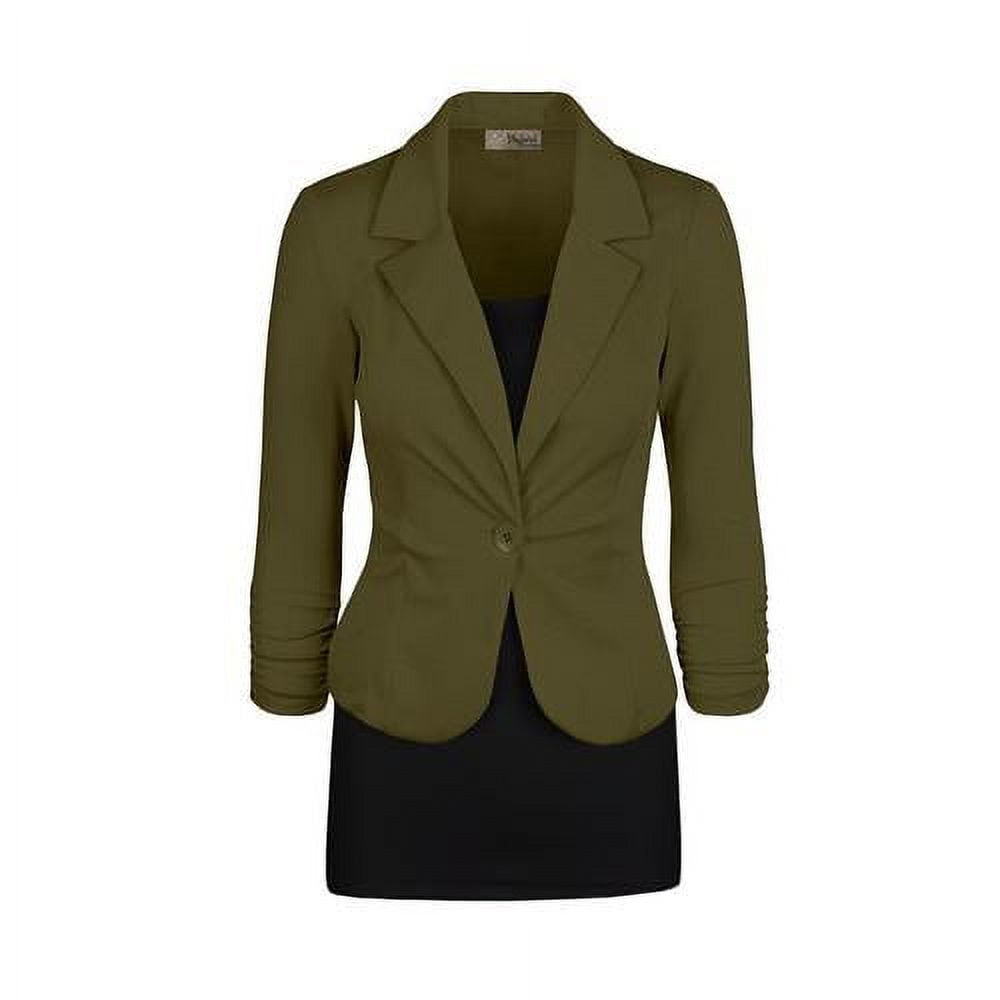 Women's Casual Work Office Blazer Jacket - Walmart.com
