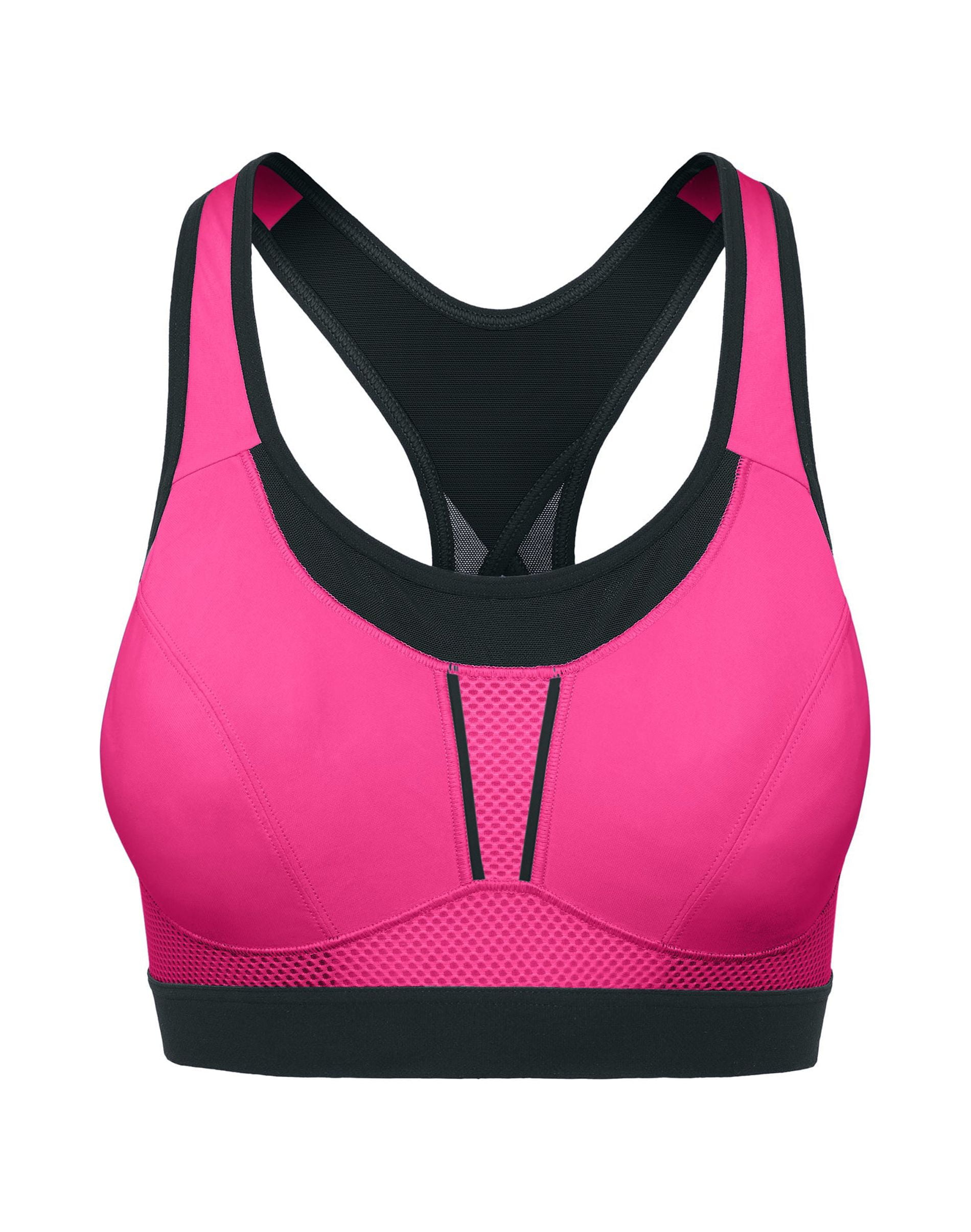 Women's Champion The Ultra Light Max Sport Bra Pinksicle/Black 36C ...