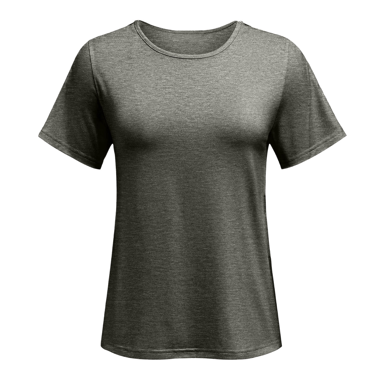 Women's Chemo Port Access Shirts Post Rotator Cuff Surgery with Dual ...