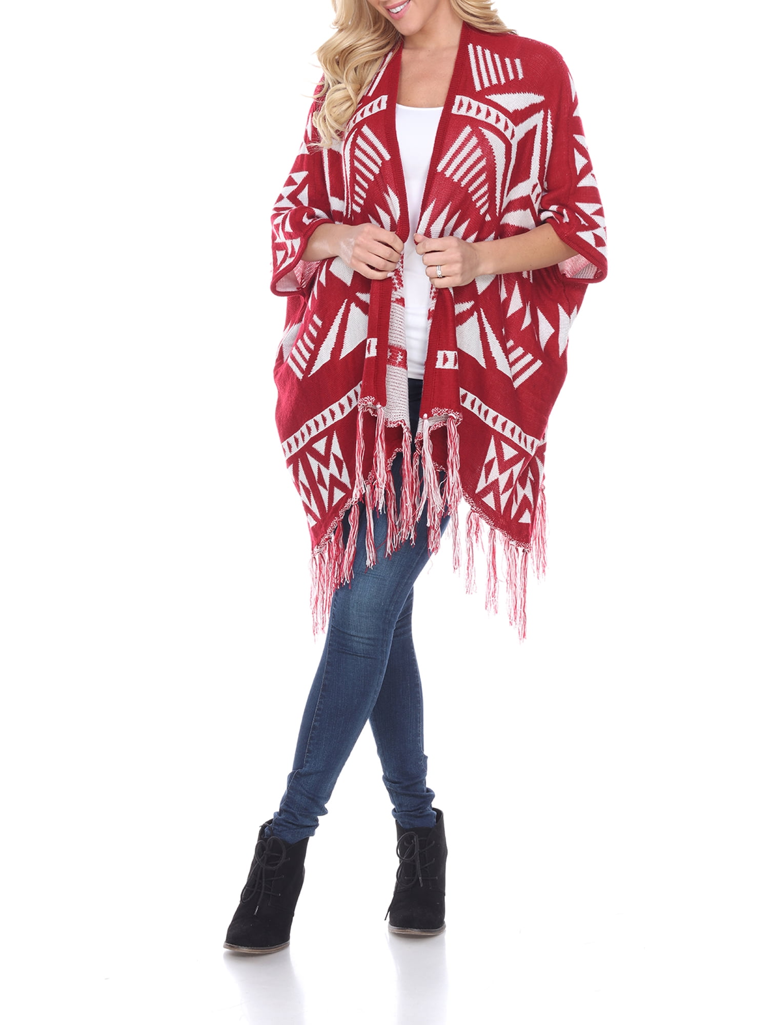 Women's Cherokee Patterned Cardigan - Walmart.com