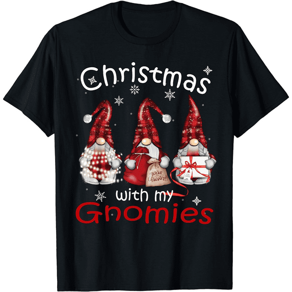 Women’s Christmas Shirt – Stylish Holiday Graphic Tee with Festive ...