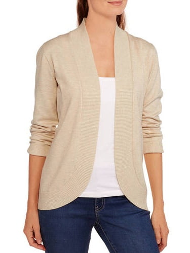 Women's Cinched Cardigan Sweater - Walmart.com