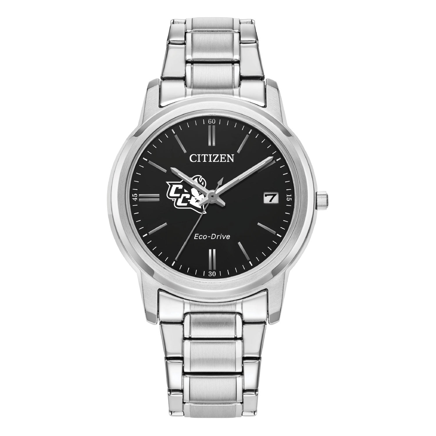 Women's Citizen Watch Silver Central Connecticut State Blue Devils Eco ...