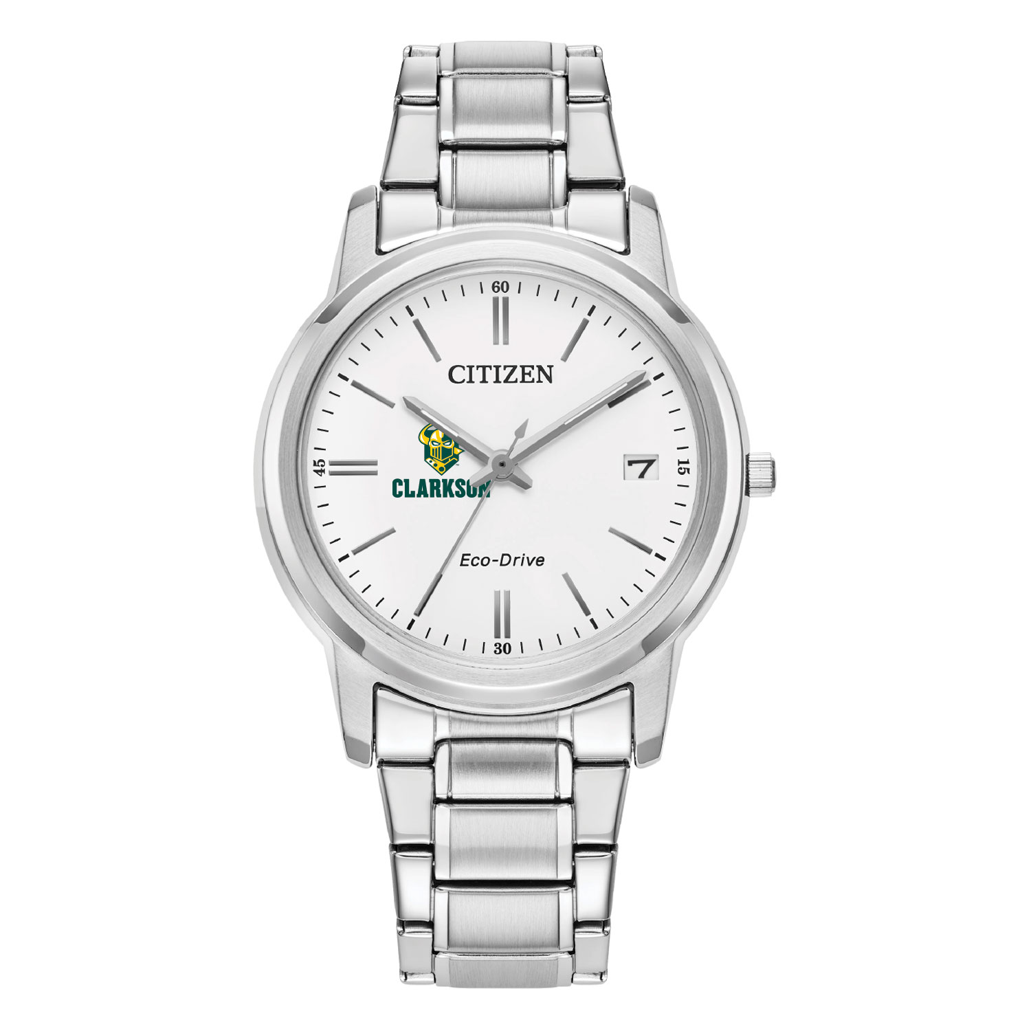 Women's Citizen Watch Silver Clarkson Golden Knights Eco-Drive White ...