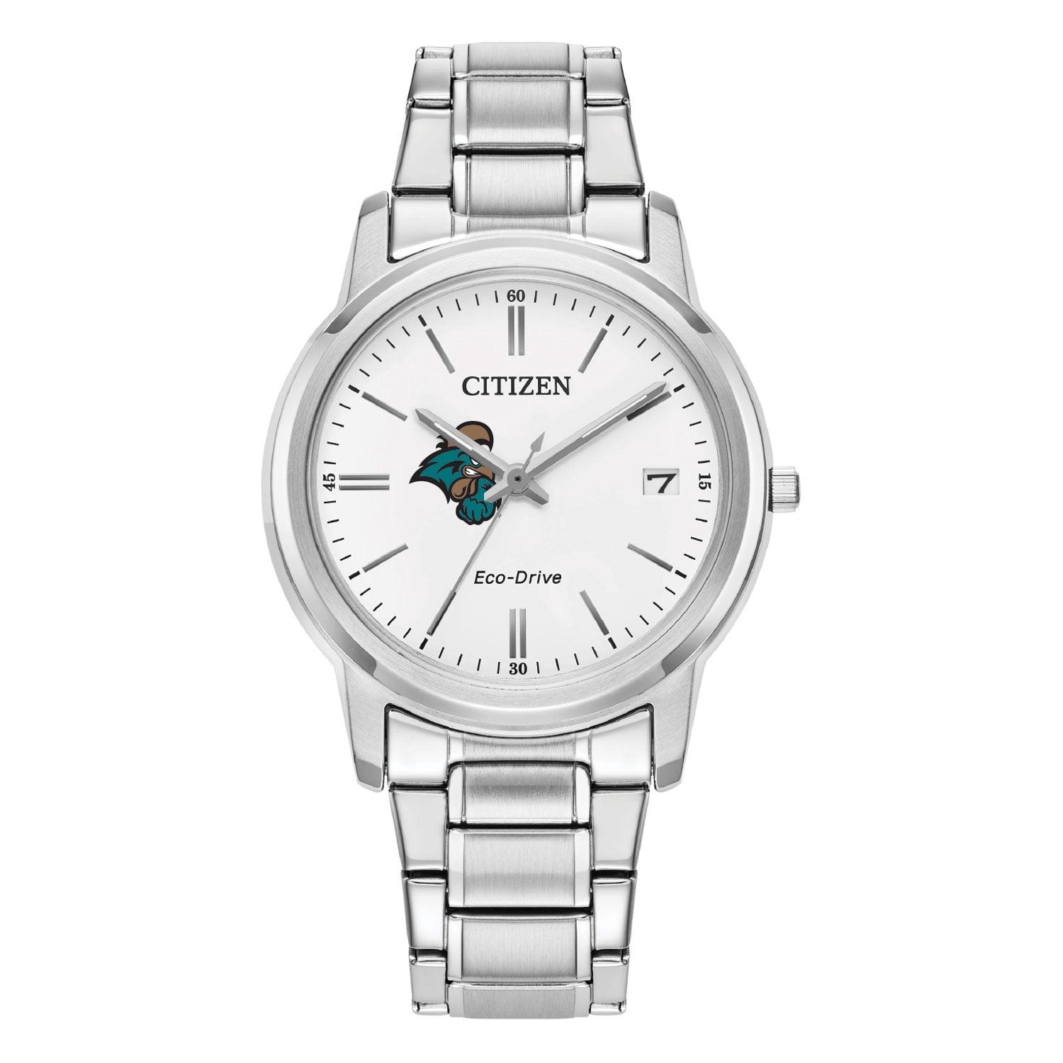 Women's Citizen Watch Silver Coastal Carolina Chanticleers Eco-Drive ...