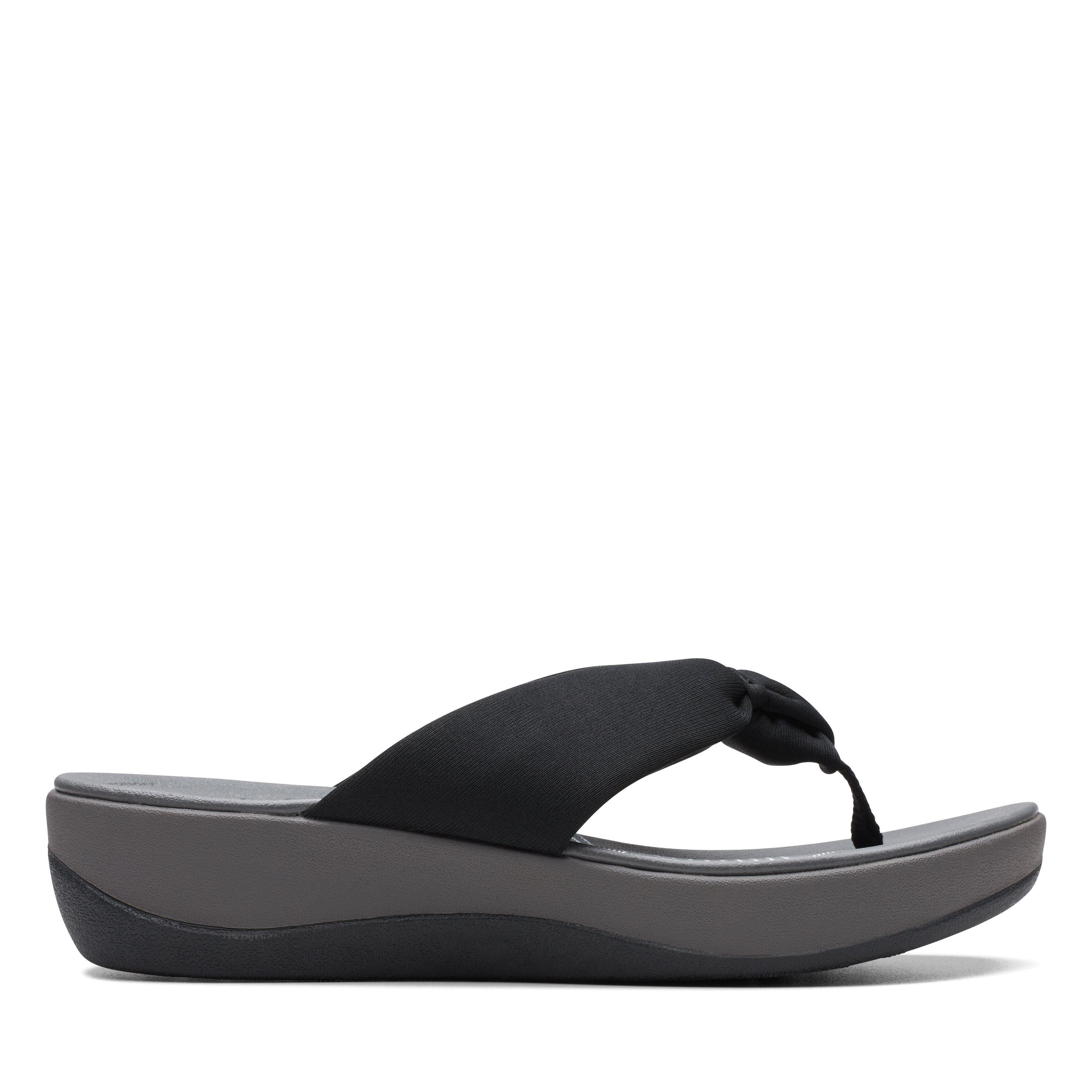 Clarks, Womens Flip Flops, Arla Glison, Cloudstepper Cushion Soft ...