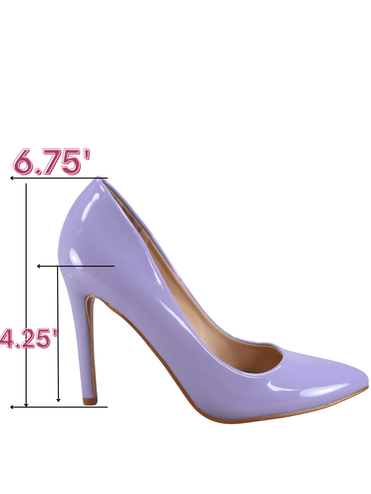 Women's Classic Multi Color Slip On Stiletto Heels Dress Casual Patent ...
