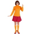 Women's Classic Scooby Doo Velma Halloween Outfit Costume - Walmart.com