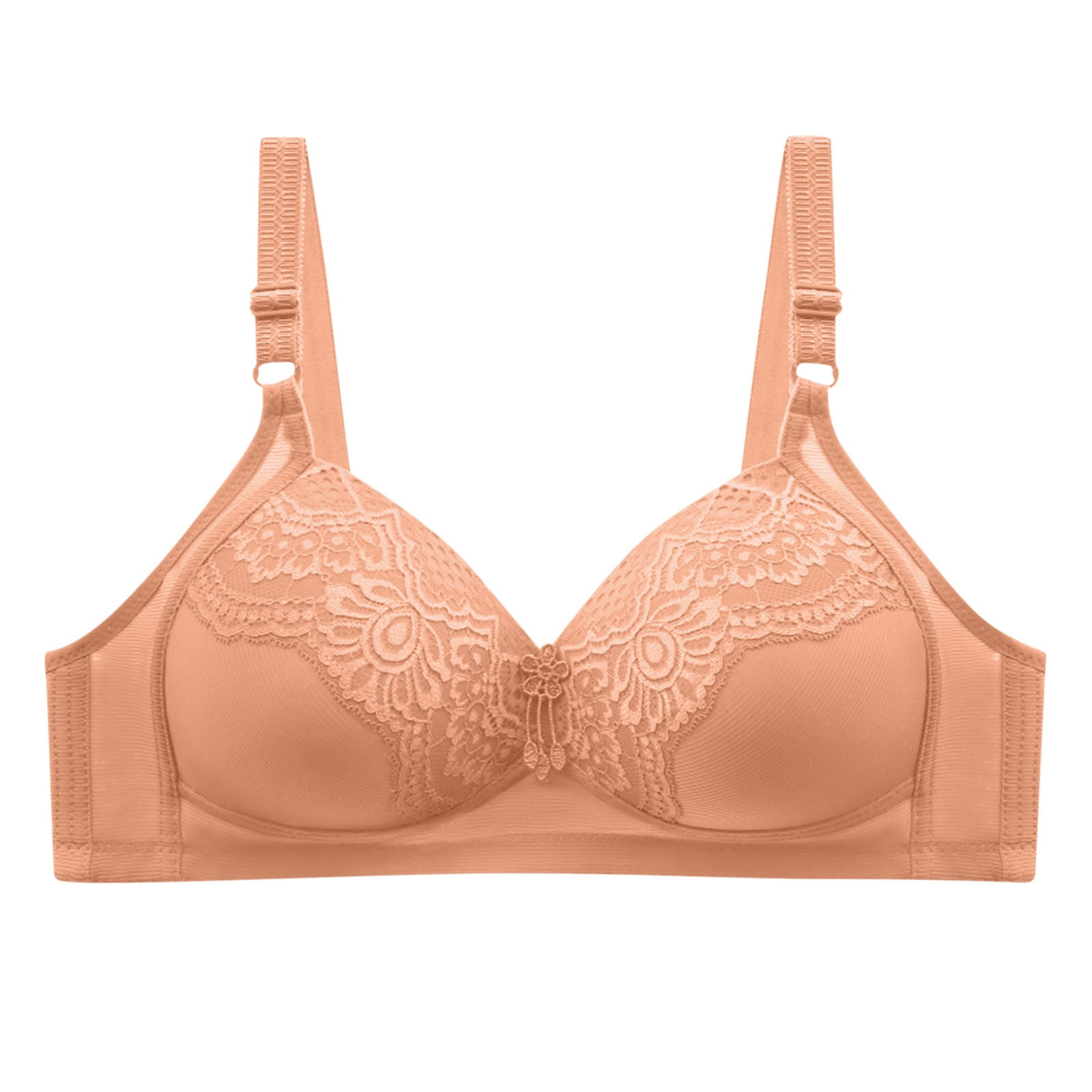 Women's Classic T-Shirt Bra Seamless Bra Feature V-Neck Demi & Balconette Bra Style W-532 Hook ...