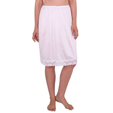 Women's Maxi, Half Slip Vintage Style 32 with All Around Lace - Walmart.com