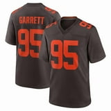 Women's Cleveland Garrett 95 Brown Alternate Sports Player Game ...