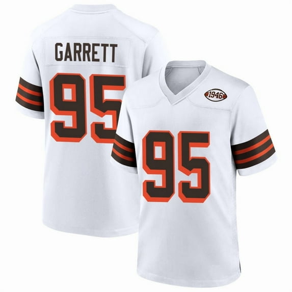Women's Cleveland Garrett 95 White Alternate Sports Player Game ...
