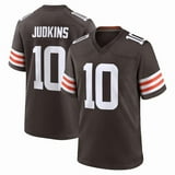 Women's Cleveland Judkins 10 Brown Sports Player Game Stitched Name ...