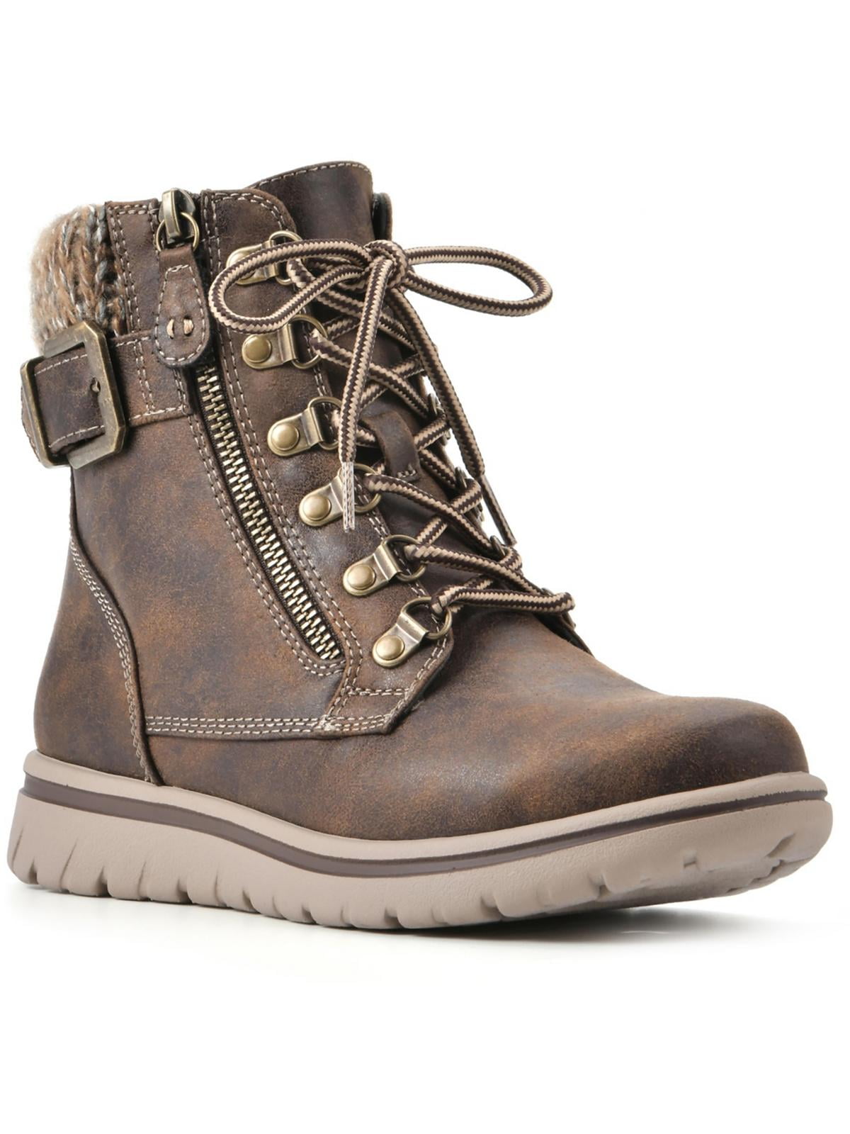 Cliffs by White Mountain Womens Hearty Ankle Outdoors Combat & Lace-up ...