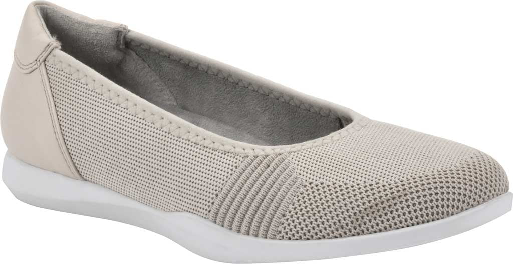 Women's Cliffs by White Mountain Pavlina Knit Ballet Flat Taupe Flyknit ...