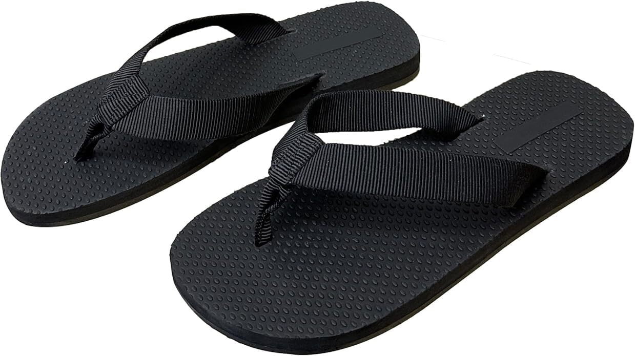 Women's Clip Toe Flip Flop, Rubber Thong Slip On Flat Sandals ...