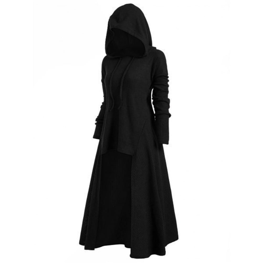 Women's Clothes Jumper Medieval Carnival Hooded Dress Archer Cosplay S ...