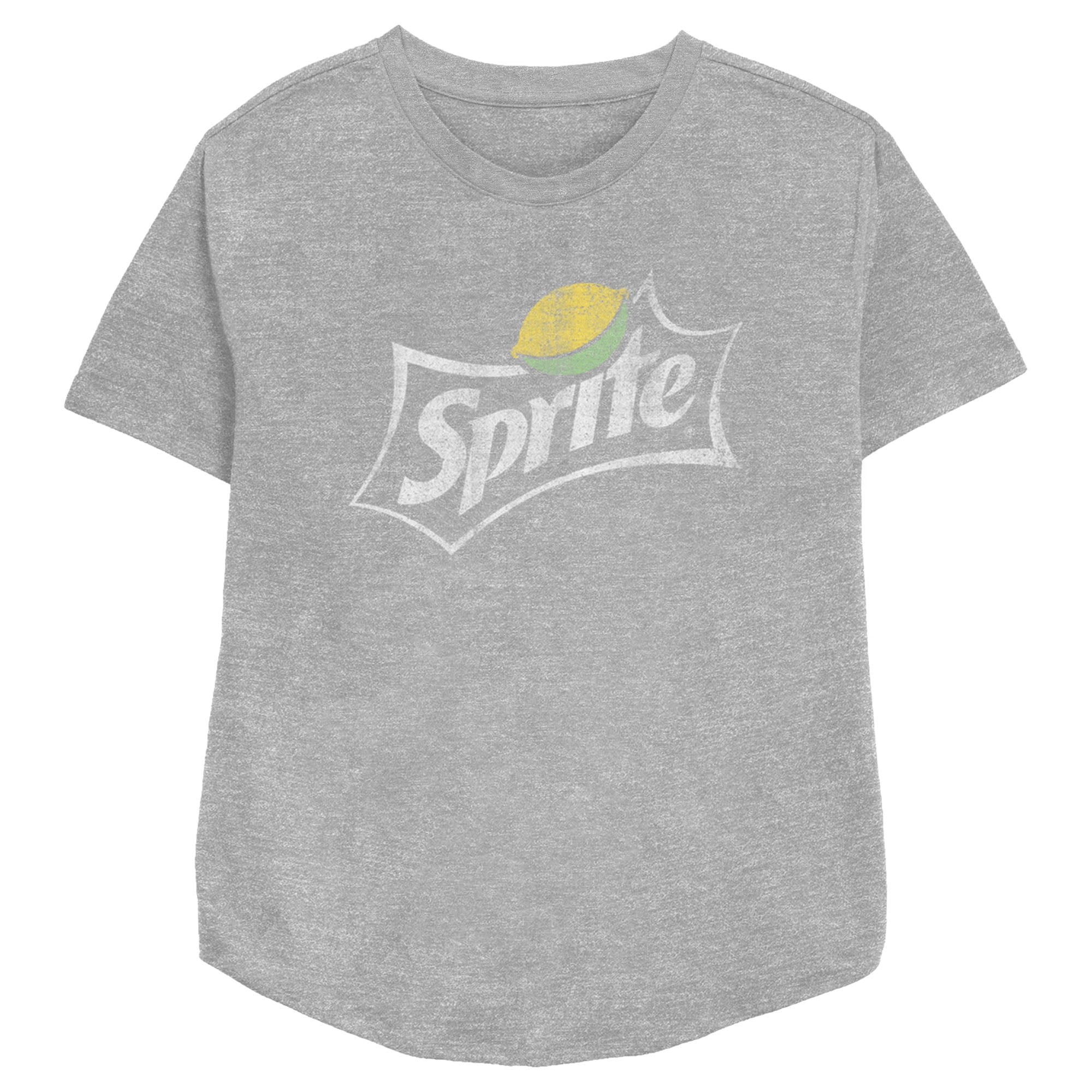 Women's Coca Cola Distressed Sprite Logo Graphic Tee Athletic Heather ...