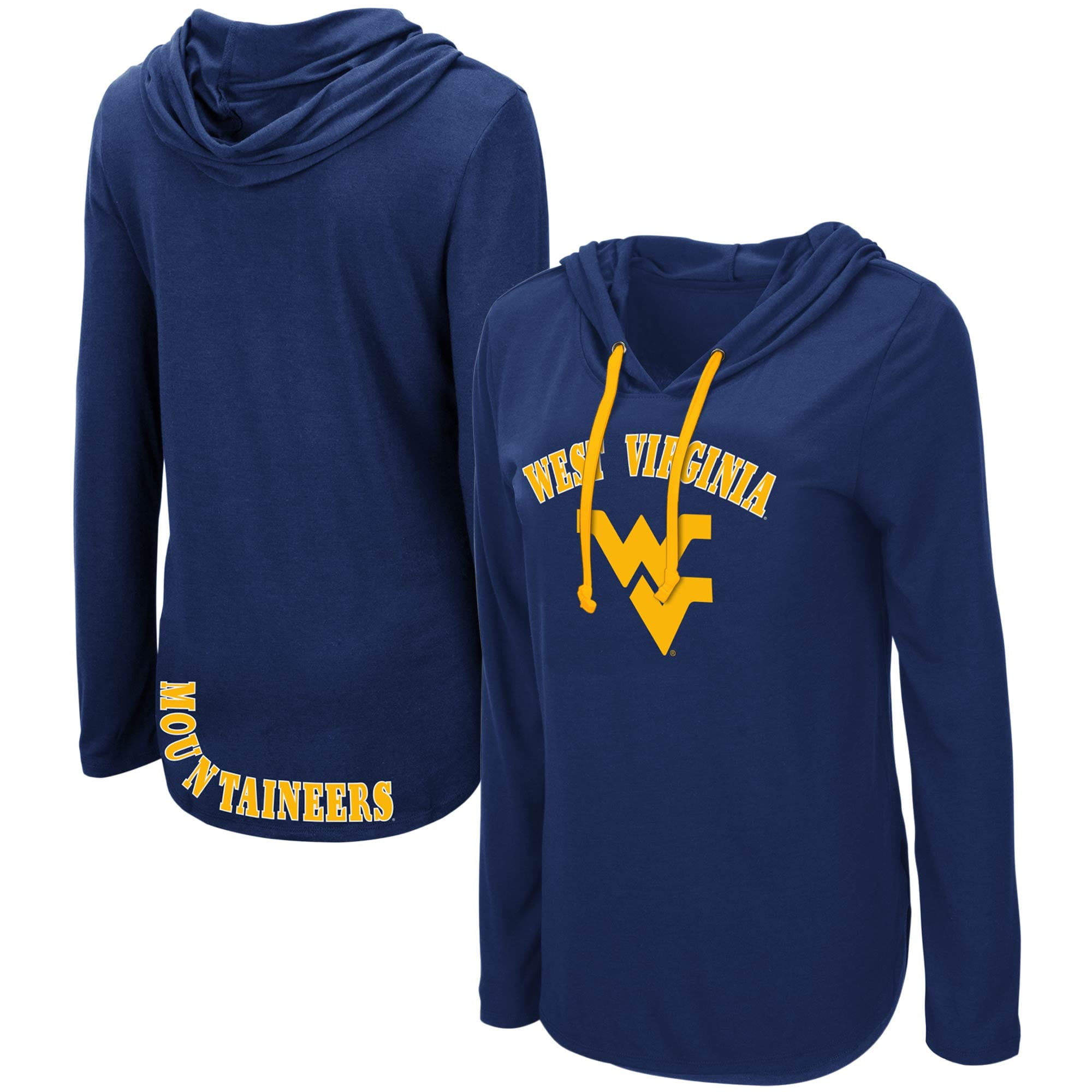 Women's Colosseum Navy West Virginia Mountaineers My Lover Lightweight ...