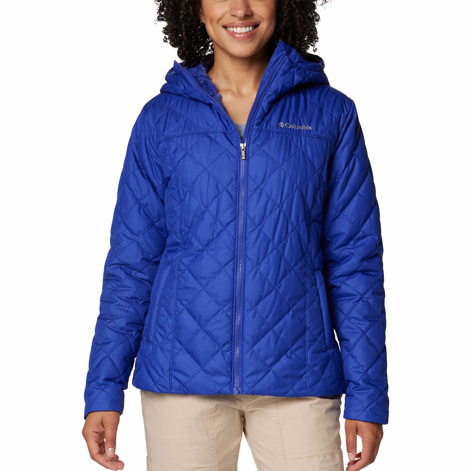 Women's Columbia Copper Crest II Hooded Jacket Color: Clematis Blue ...