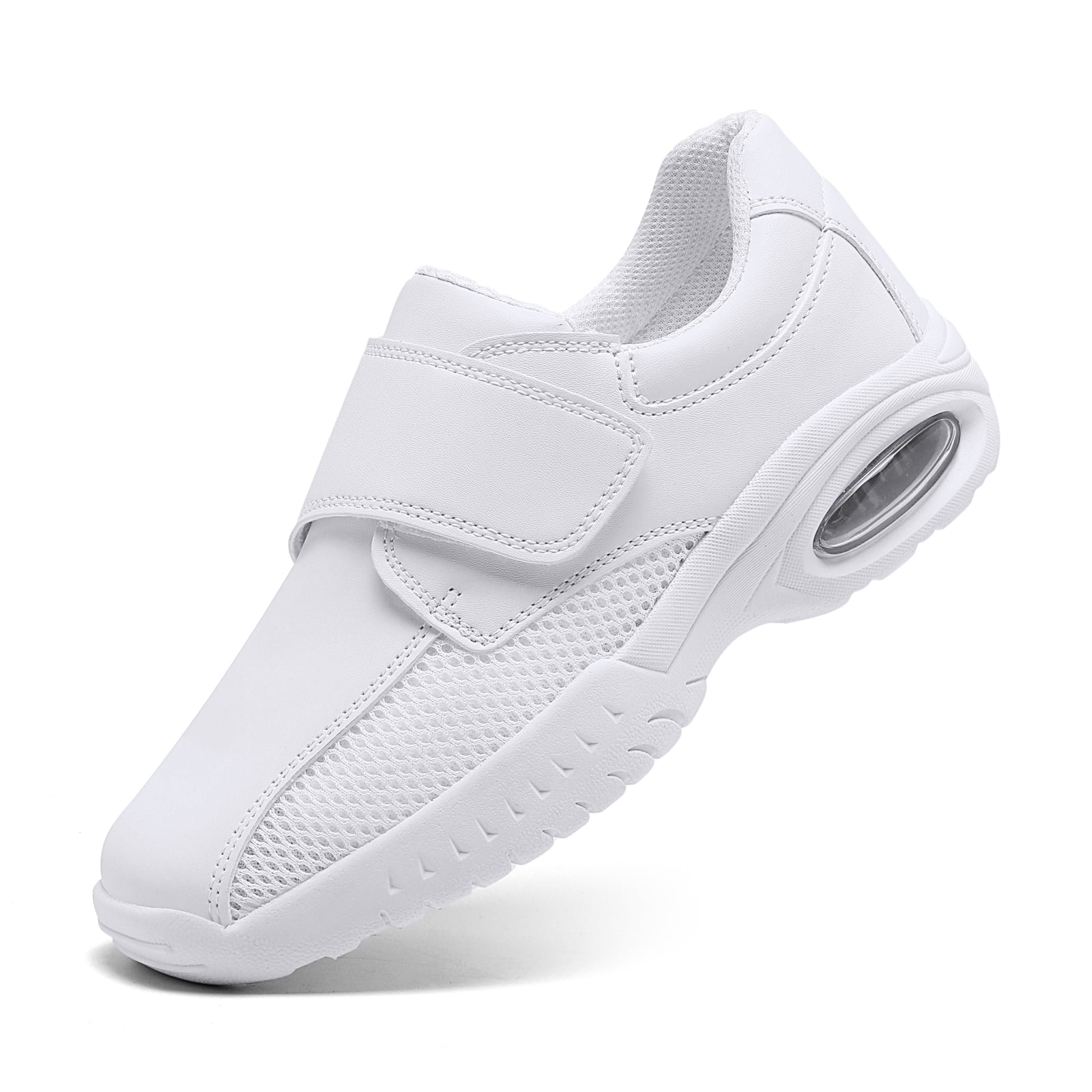 Women's Comfortable Nursing Shoes with Arch Support: Lightweight Slip ...
