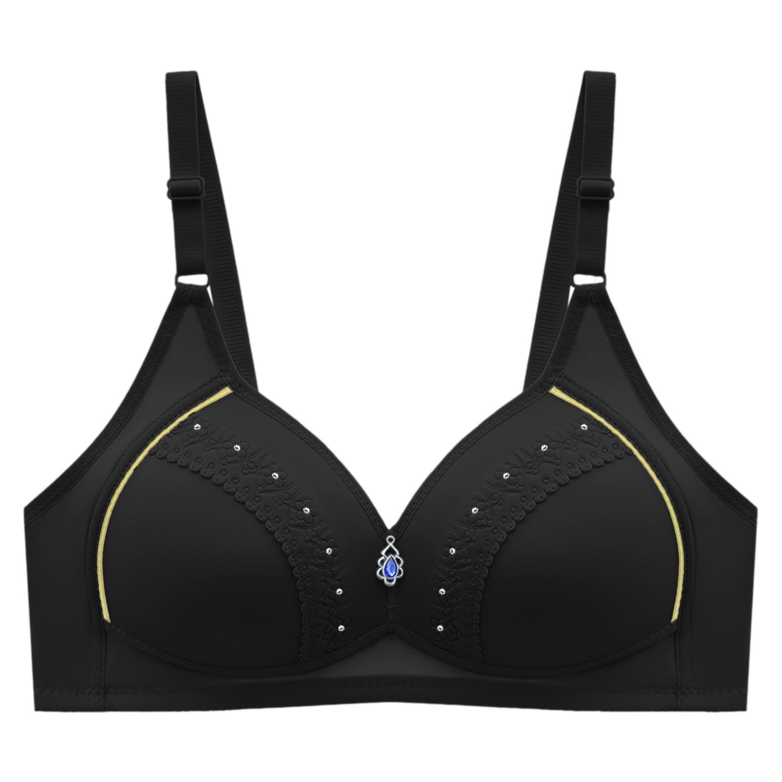 Women's Comfortable And Sexy Transparent Shoulder Strap Cordless ...