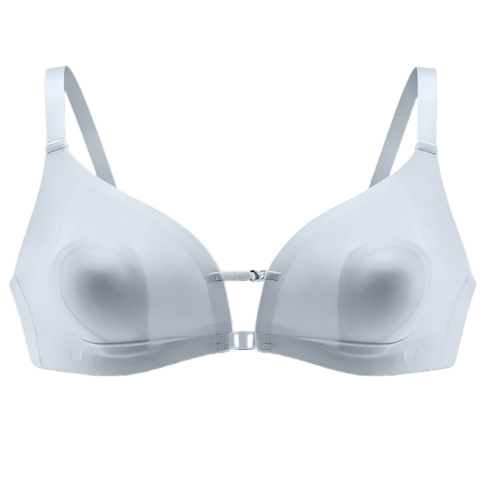 Women's Comfy Strech Traceless Thin Buckle Back Ear Cool Sense Push Up ...