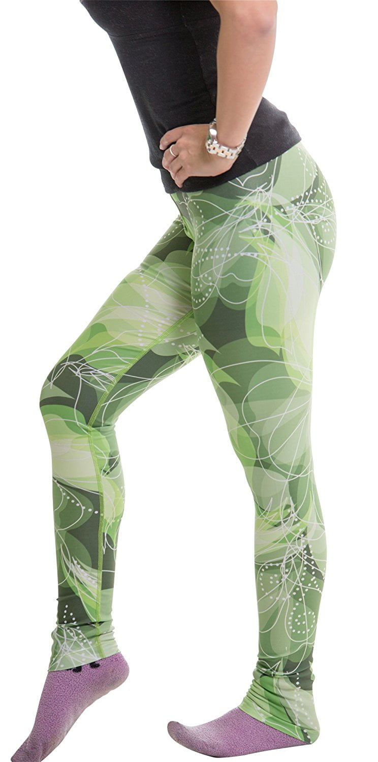 Women's Compression Pants Running Fitness Workout Stretchable Trousers ...