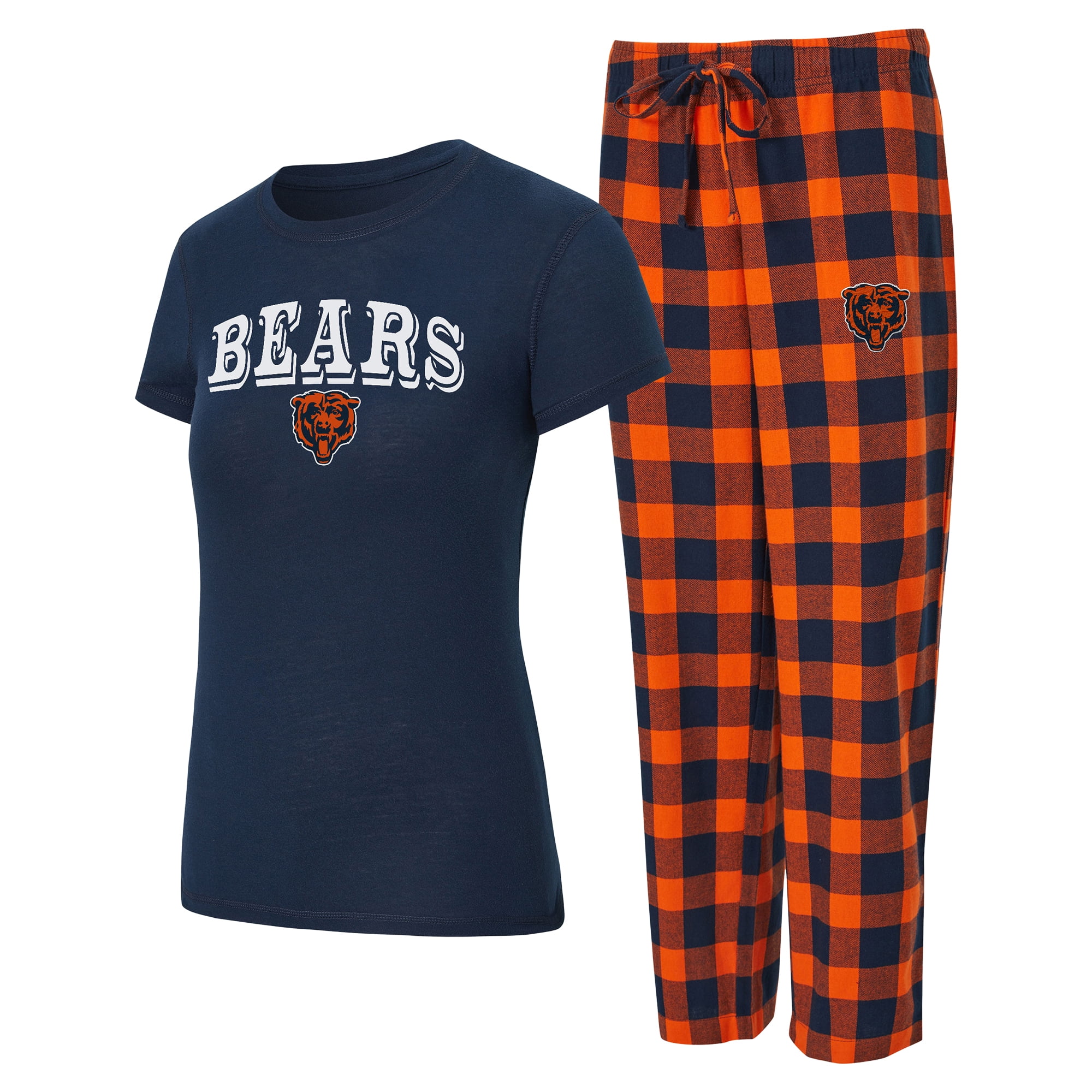 Women's-Concepts Sport Navy/Orange Chicago Bears Avondale T-Shirt ...