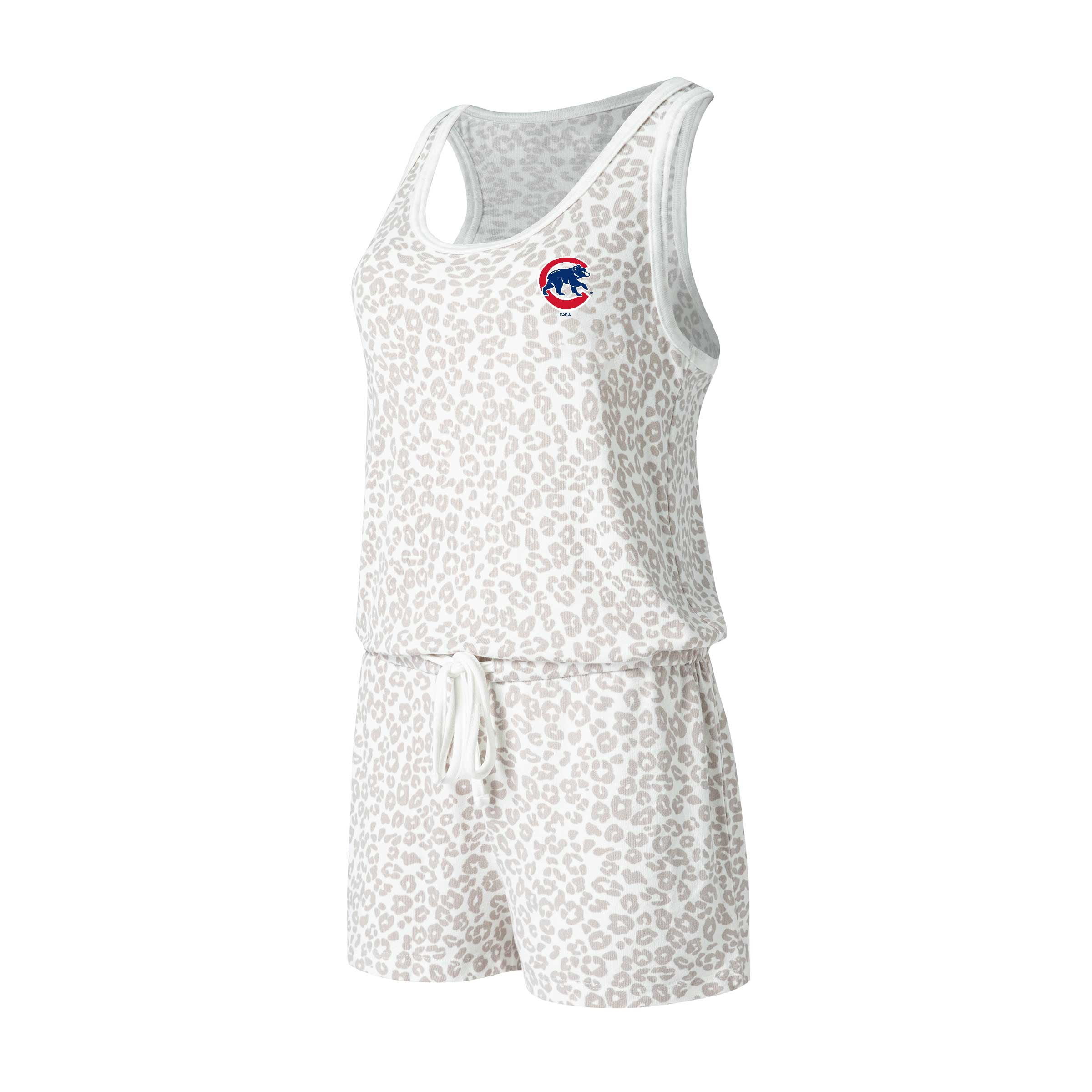 Women's Concepts Sport Cream Chicago Cubs Montana Hacci Knit Romper ...