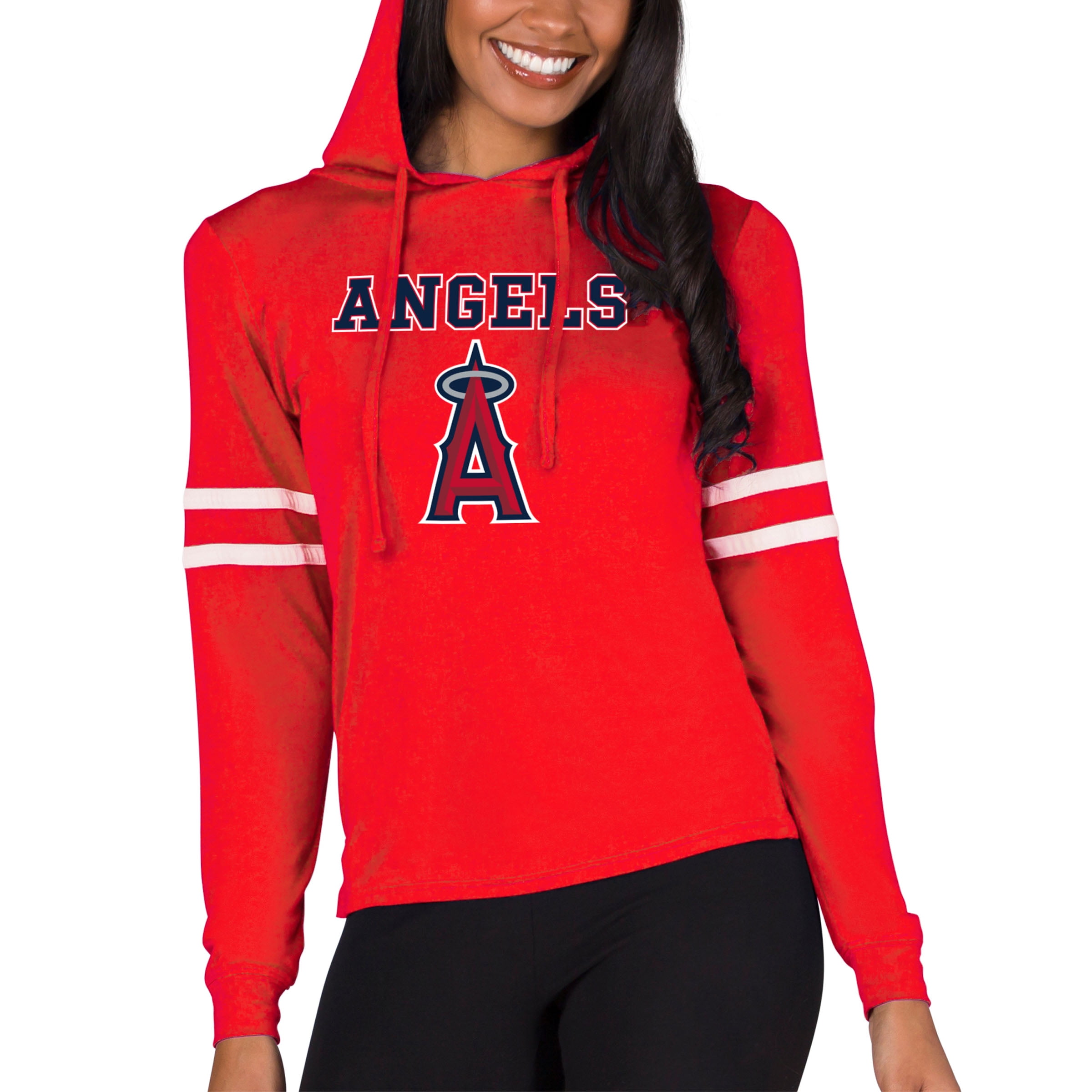Women's Concepts Sport Red Los Angeles Angels Marathon Lightweight ...