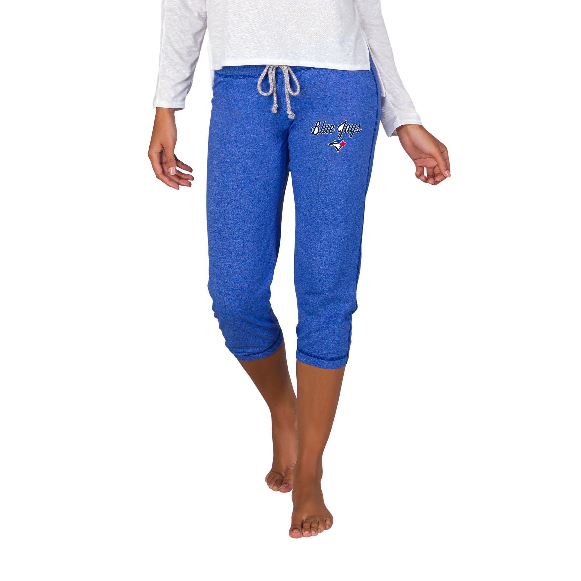 Women's Concepts Sport Royal Toronto Blue Jays Quest Knit Capri Pants ...