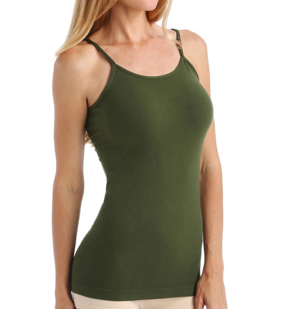 Women's Coobie 1248 Ultra Stretch Camisole (Army Green O/S) - Walmart.com
