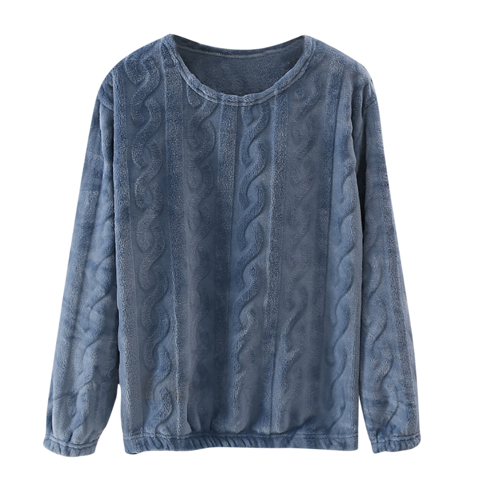 Women's Coral Fleece Pajamas Flannel Sleepwear Soft Pajamas Set Warm Fluffy Loungewear 2 Piece ...