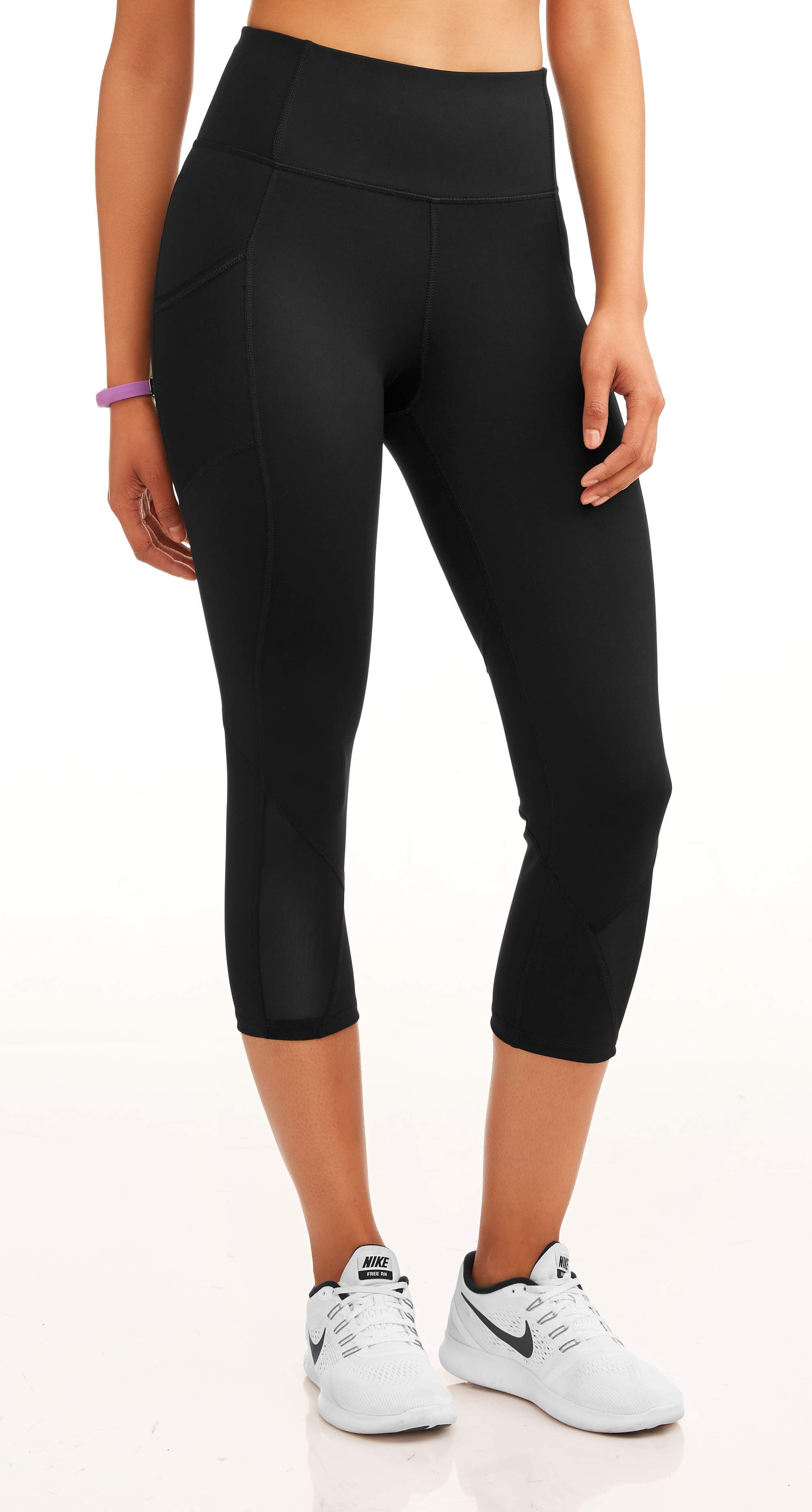 Women's Core Flex Tech High Rise Compression Leggings With Media Pocket ...