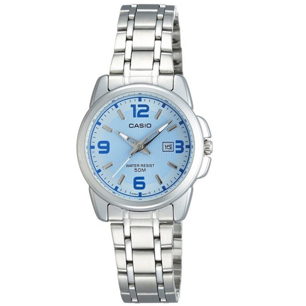 Women's Core LTP1314D-2AV Blue Stainless-Steel Quartz Fashion Watch ...