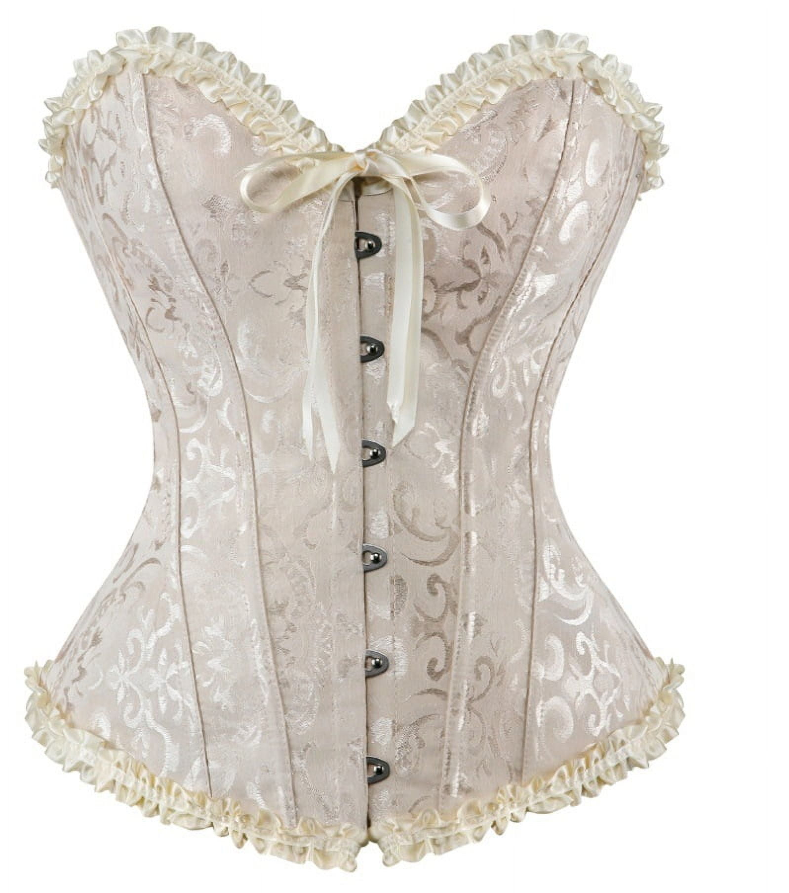 Women´s Corset, Sexy Lace Floral Waist Shaping Bustier Top - Walmart.com